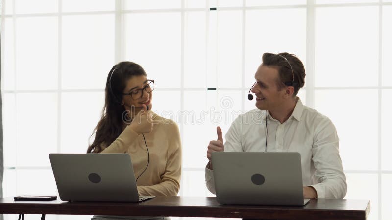 Group of Business People Meeting in Office on Window . Marketing Team ...