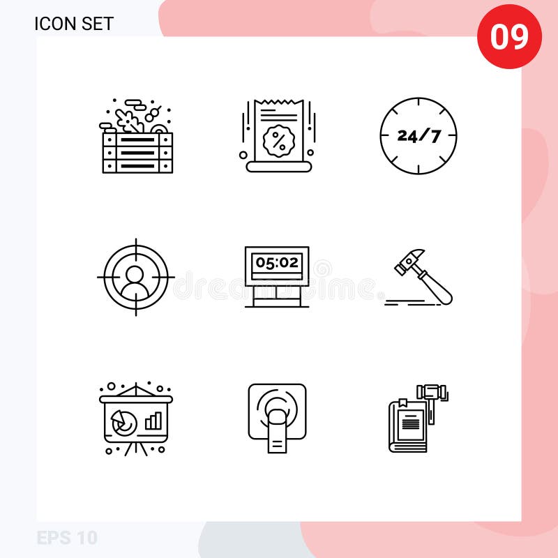 Percentage on Target stock illustration. Illustration of percent - 29289306