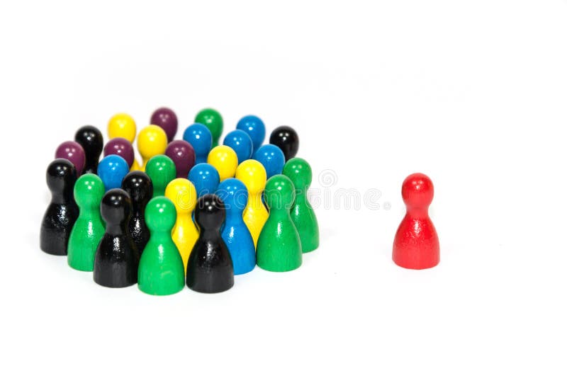 Group of pawns stock image. Image of loosing, macro, characters - 55092883
