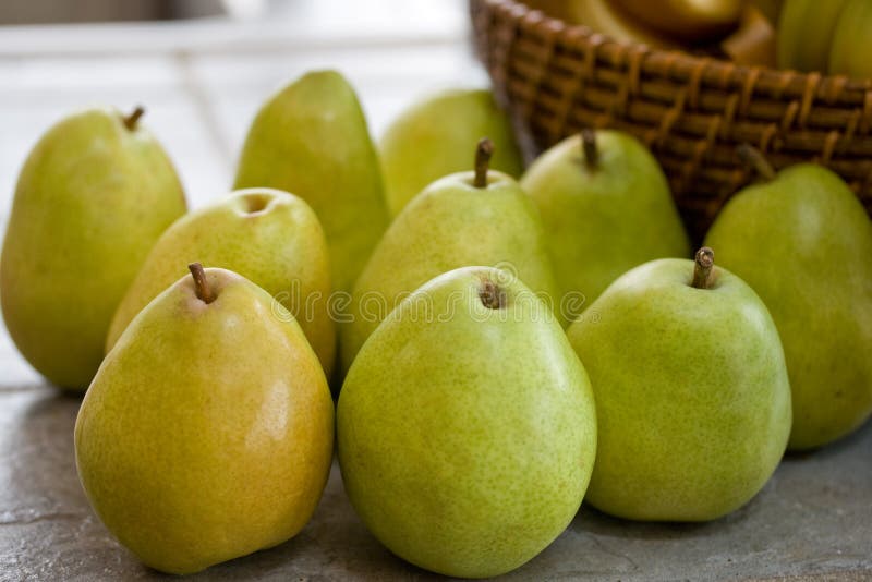 Group of Pears stock photo. Image of delicious, winter - 12794464