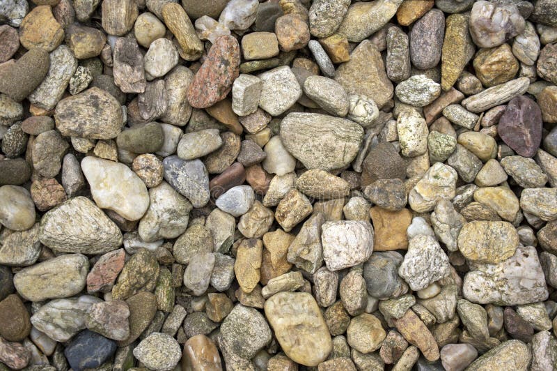 Group of Pebbles in One Layer, Simple Stones Background Stock Photo ...
