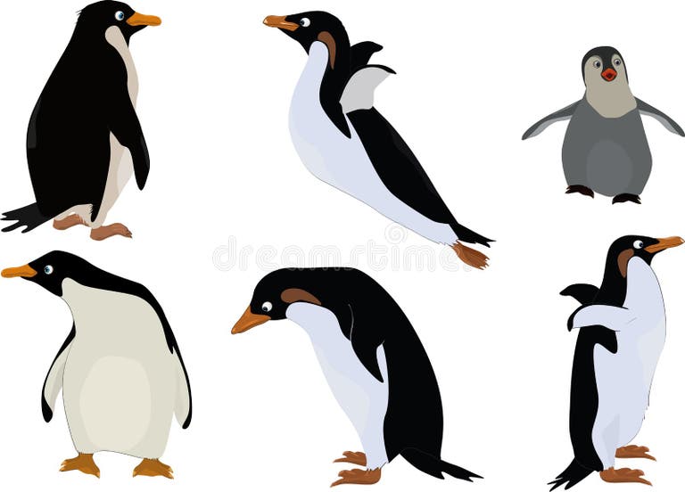 Group Penguins Stock Illustrations – 5,712 Group Penguins Stock ...