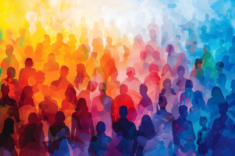 A Group of People of All Ages and Abilities Participating in a Lively ...