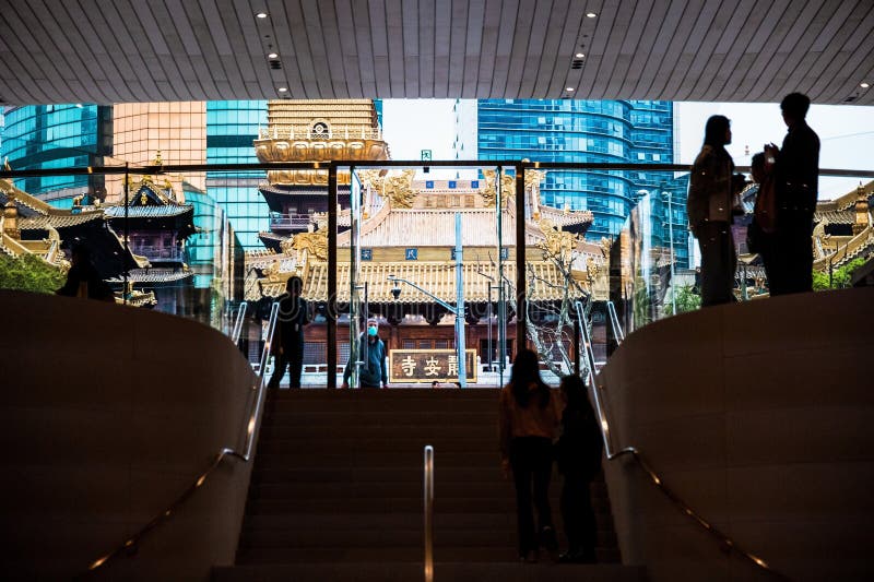 Group of People Ascending Stairs in a Building Stock Image - Image of ...