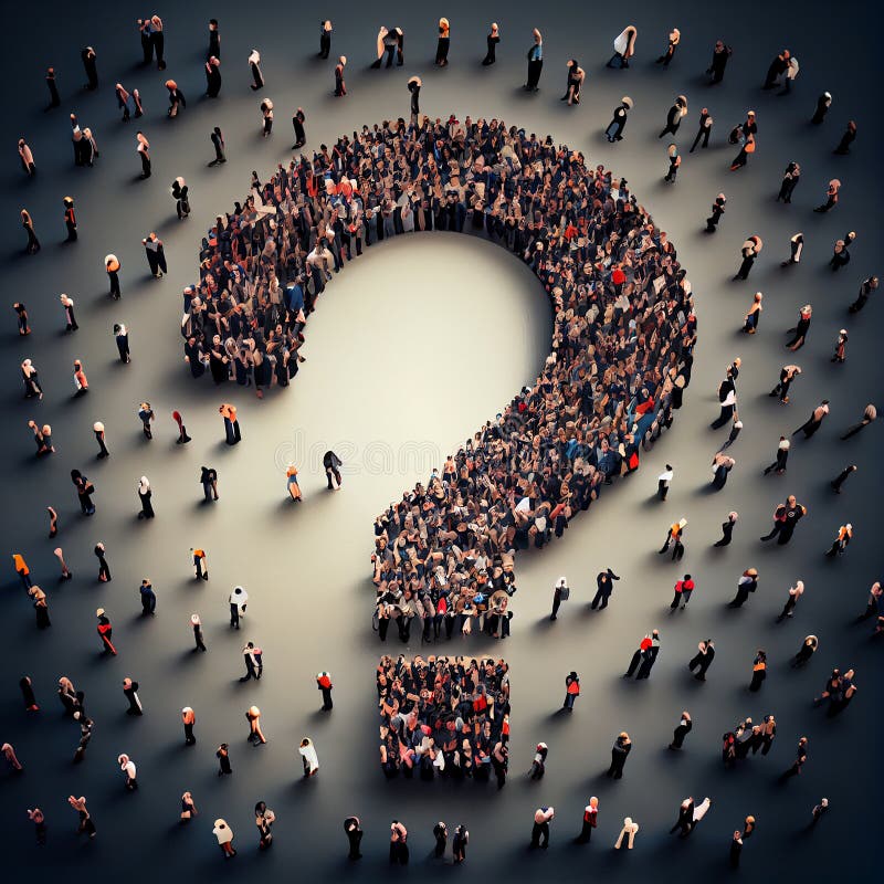 Question Mark in the Hand, Looking for an Answer, Searching for ...