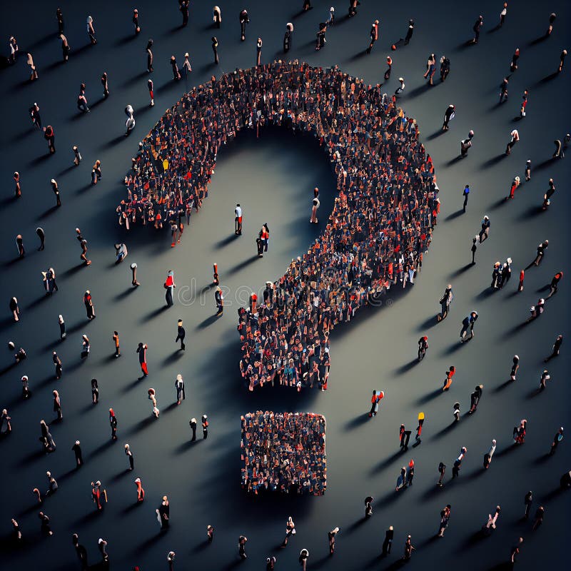 Question Mark in the Hand, Looking for an Answer, Searching for ...