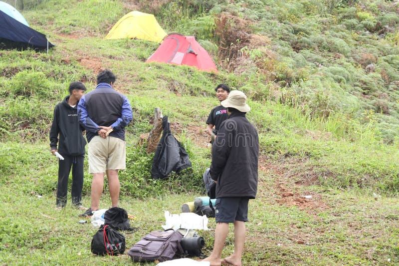 People Camping for King Charles the Third Coronation in London, England ...