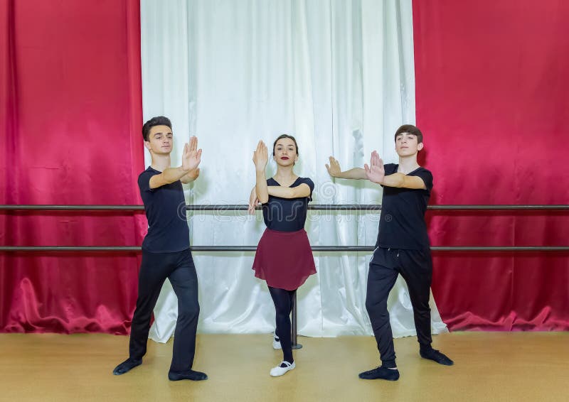 Group of People Dancing in the Studio, Group of People Dancing, Group ...