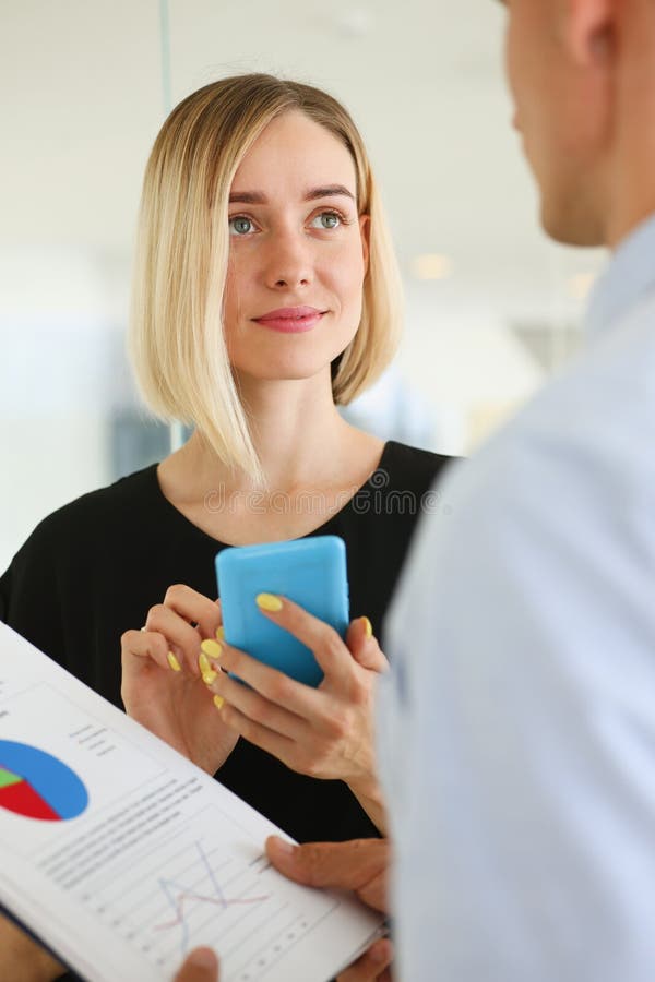Group of People Deliberate on Problem Stock Image - Image of examine ...