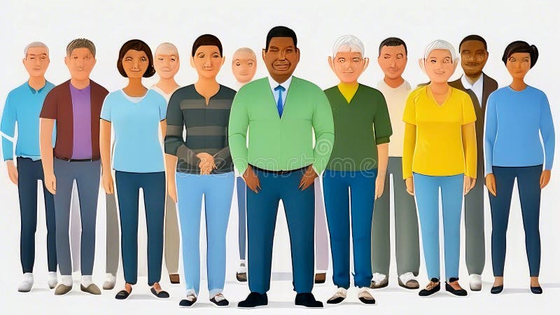 A Group of People from Different Nationalities, Communities, Citizens ...