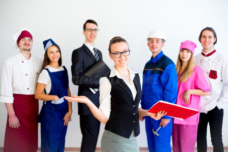 People of Different Professions Stock Photo - Image of studio, male ...