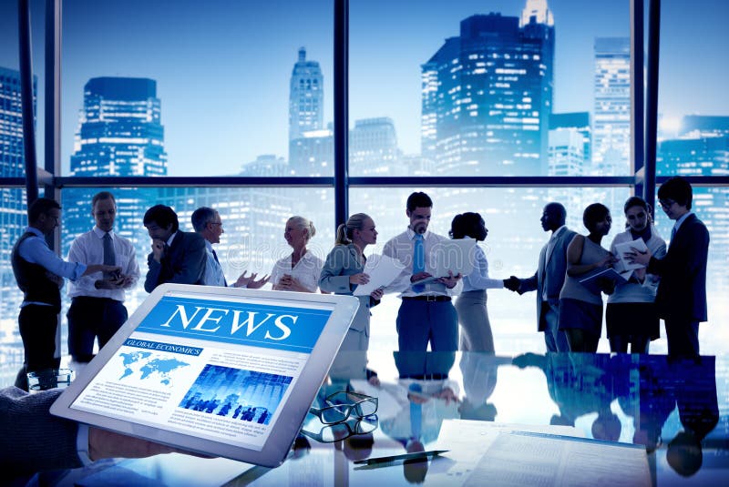 News group stock photo. Image of businessman, corporation - 5555544