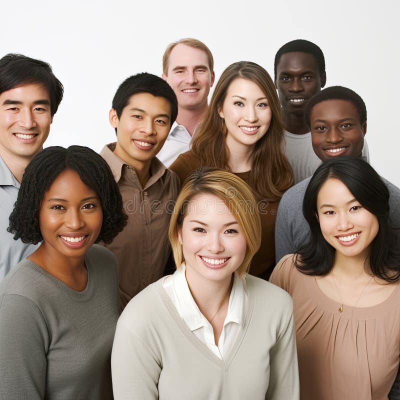 Group of People of Diverse Nationalities Stock Image - Image of girls ...