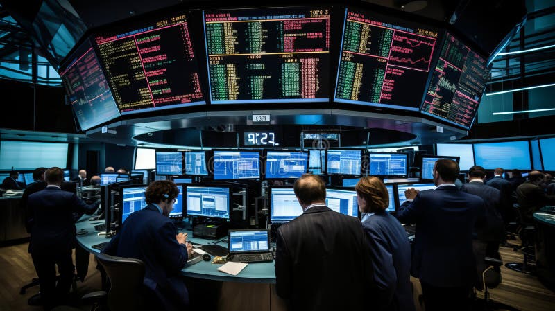 Group of People Engaged in a Collaborative Digital Project Stock Photo ...