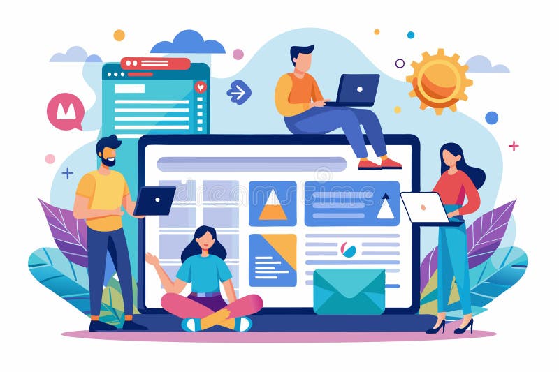 A Group of People Focuses on Creating an Engaging Customizable Online ...