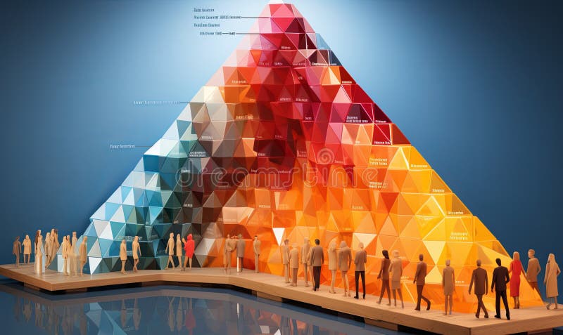 Human Pyramid Standing by Water Stock Image - Image of travel, activity ...