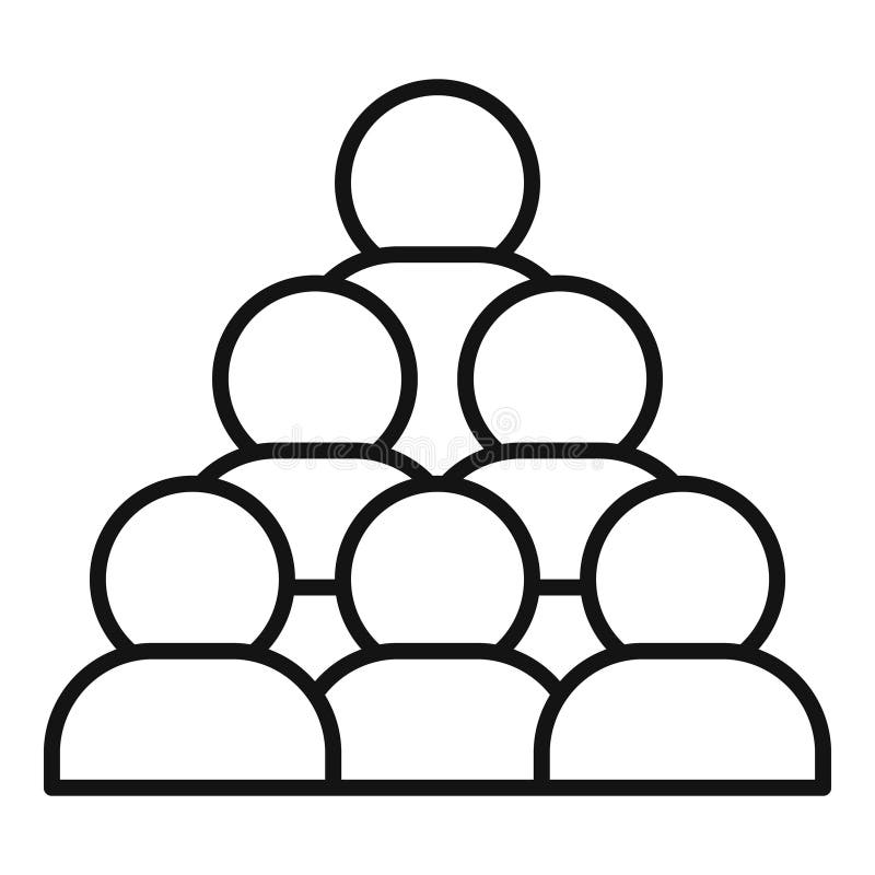 People Pyramid Vector Concept Icon Stock Illustrations – 2,490 People ...