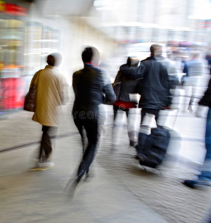 The Early Morning Rush To Work Editorial Stock Image - Image of ...