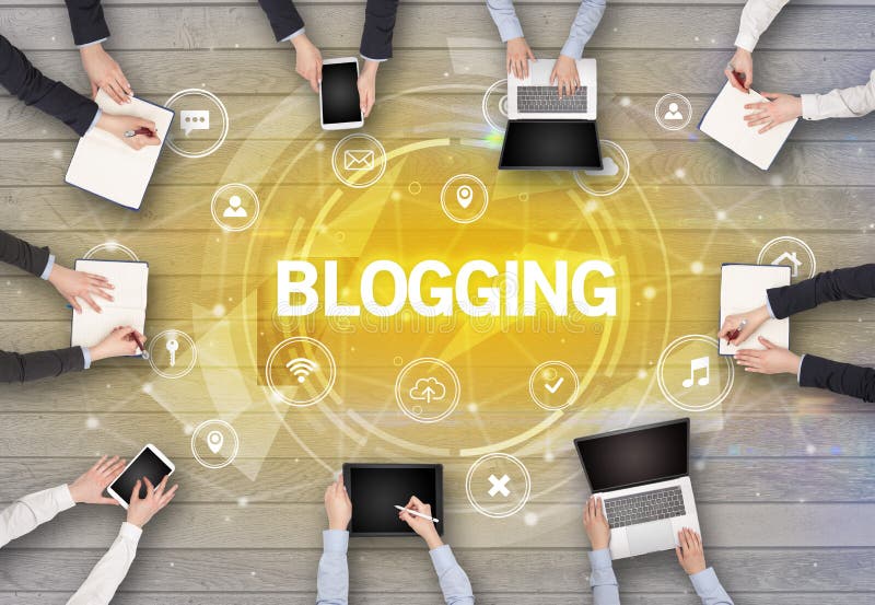 Group of People Having a Meeting Stock Image - Image of global, display: 258492365