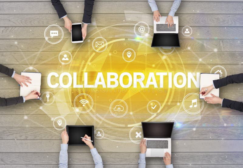 Group of People Having a Meeting Stock Photo - Image of design ...