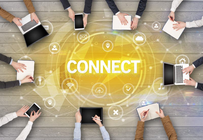 Group of People Having a Meeting Stock Photo - Image of marketing ...