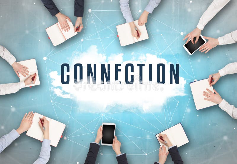 Group of People Having a Meeting Stock Photo - Image of safety, access ...