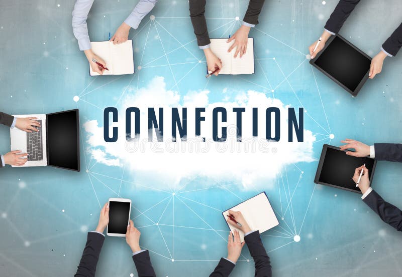 Group of People Having a Meeting Stock Photo - Image of computer ...