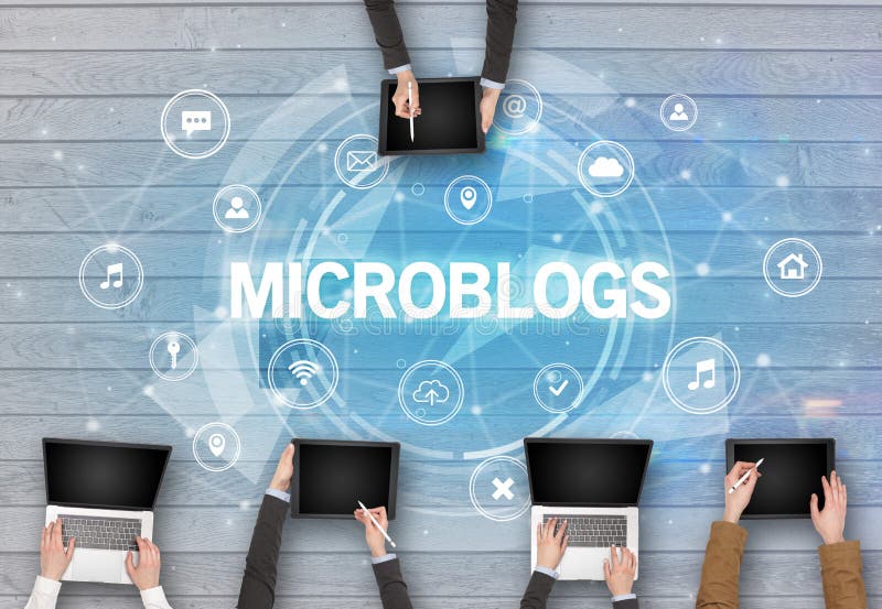 Microblogs Insciption Stock Illustrations – 3 Microblogs Insciption ...