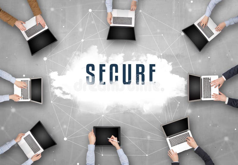 Group of People Having a Meeting Stock Photo - Image of information ...