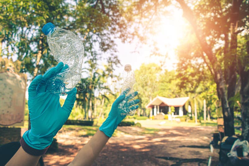 Group of People Help Garbage Collection for To Keep Clean Stock Image ...