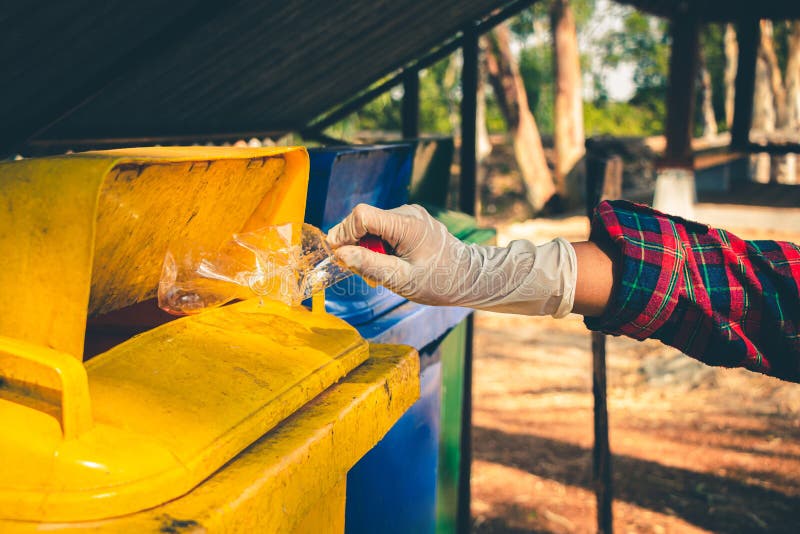 Group of People Help Garbage Collection for To Keep Clean and Take ...