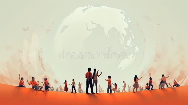 Family Helping Each Other Stock Illustrations – 129 Family Helping Each ...