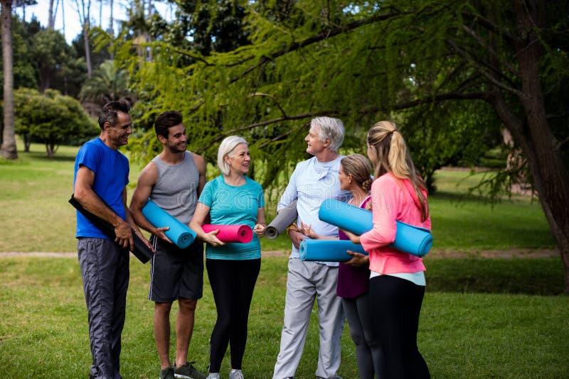 Group of People Interacting with Each Other Stock Photo - Image of ...