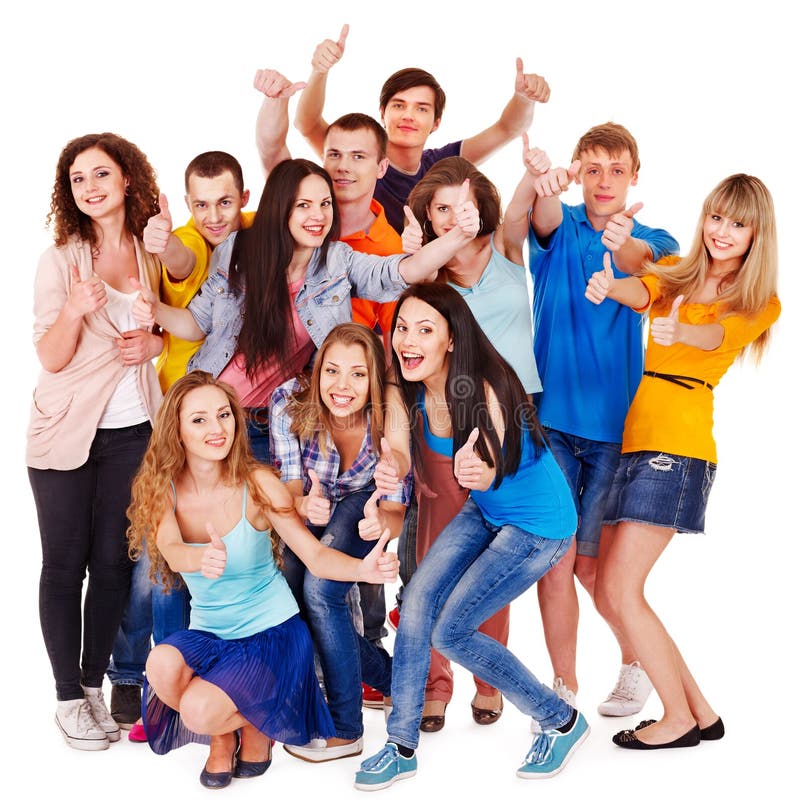 Group people isolated. stock photo. Image of lifestyle - 28031658