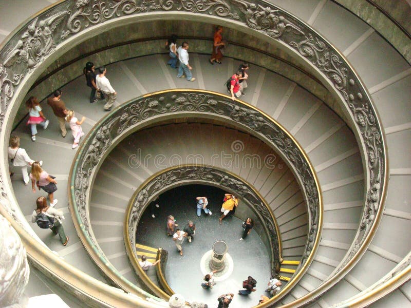 Moving Spiral Staircase