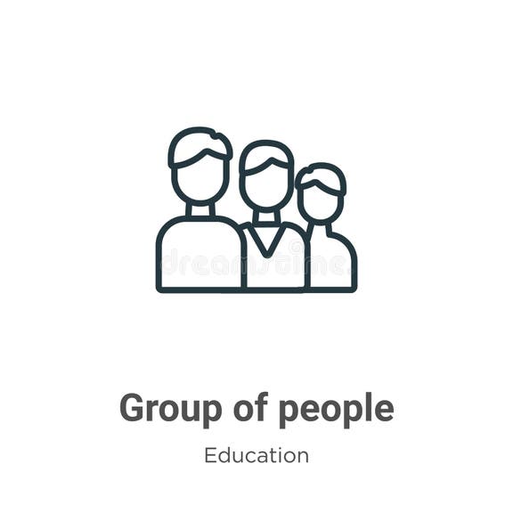 Group People Outline Stock Illustrations – 81,741 Group People Outline ...