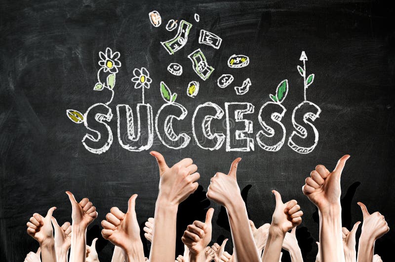 Group of People Rise Hands . Mixed Media Stock Photo - Image of success ...