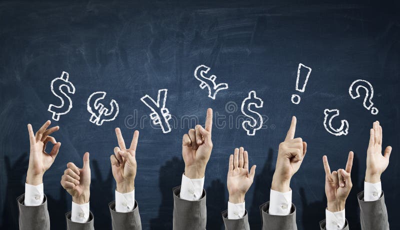 Group of people rise hands stock image. Image of fist - 93987385