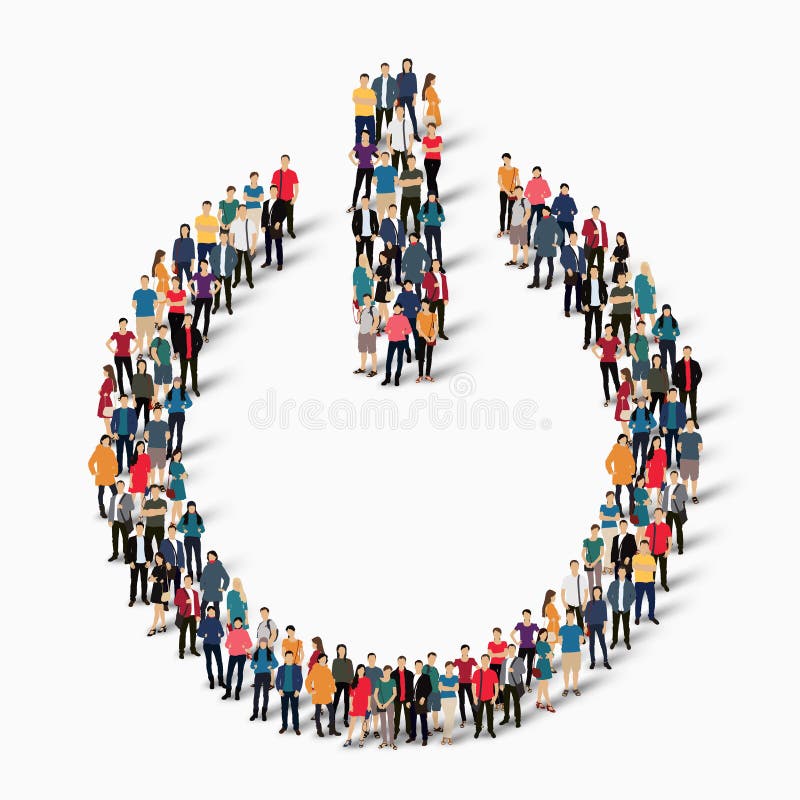 Group people shape switch stock image. Image of group - 66152793