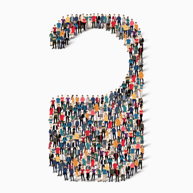 Group people shape tag stock illustration. Illustration of abstract ...