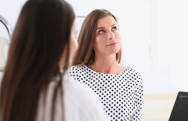 Group of People Sit in Office Deliberate Problem Stock Photo - Image of ...