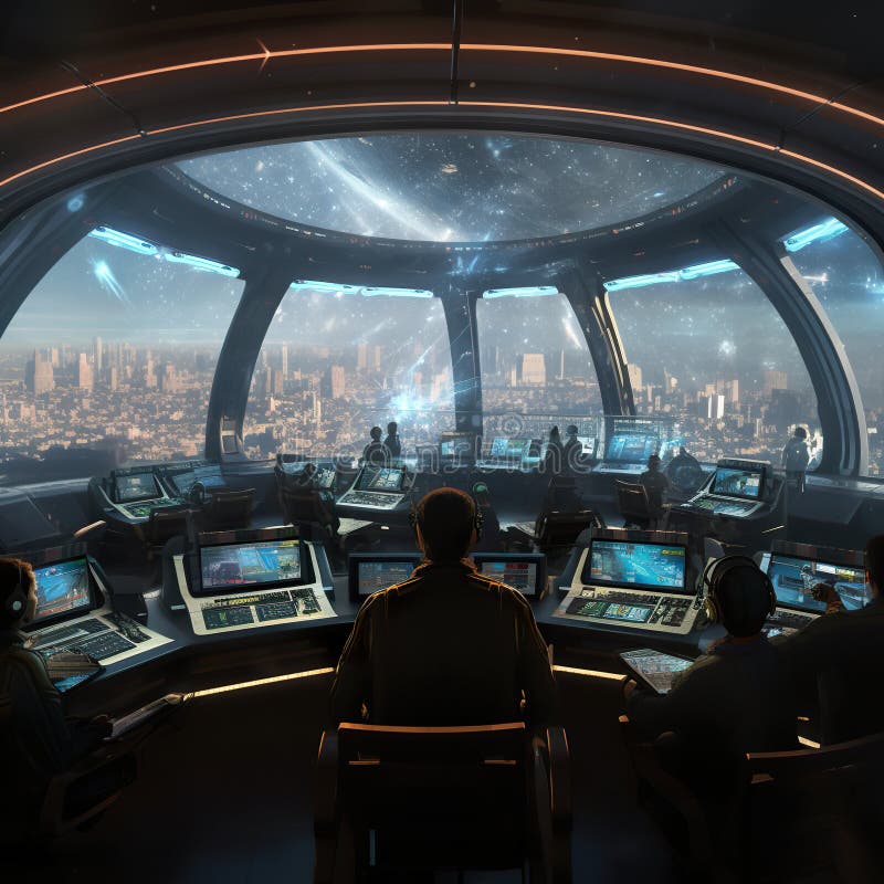 A Group of People Sitting in Front of Computers. Generative AI Image ...