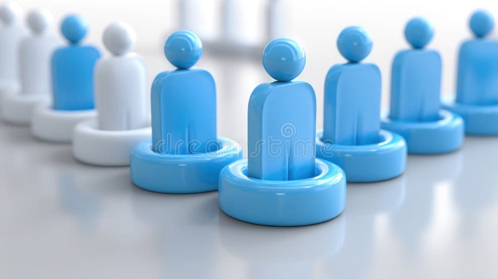 A Group of People Standing Together Representing Leadership Network and ...