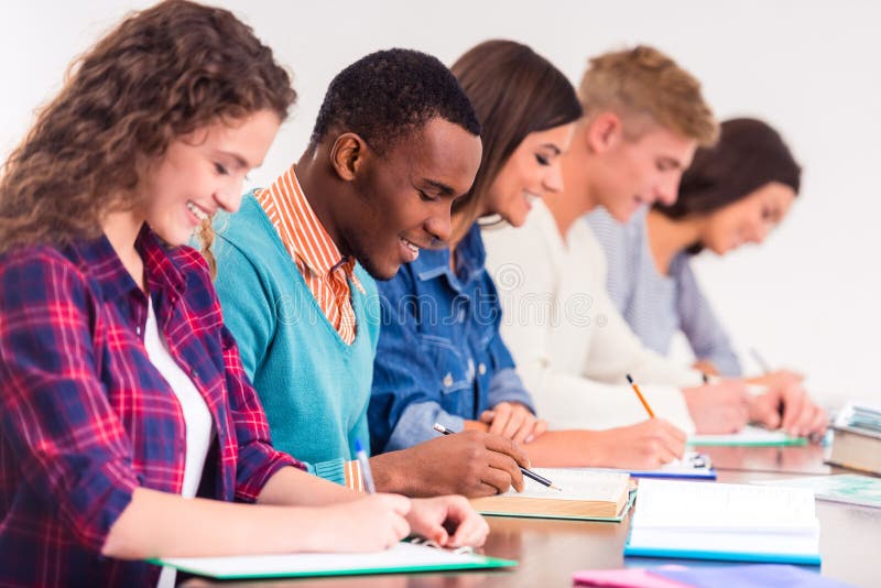 Group of people students stock photo. Image of sitting - 61209320