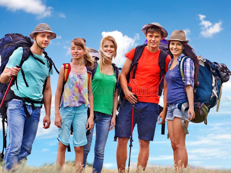 Group People Summer Outdoor. Stock Image - Image of life, jeans: 39792111