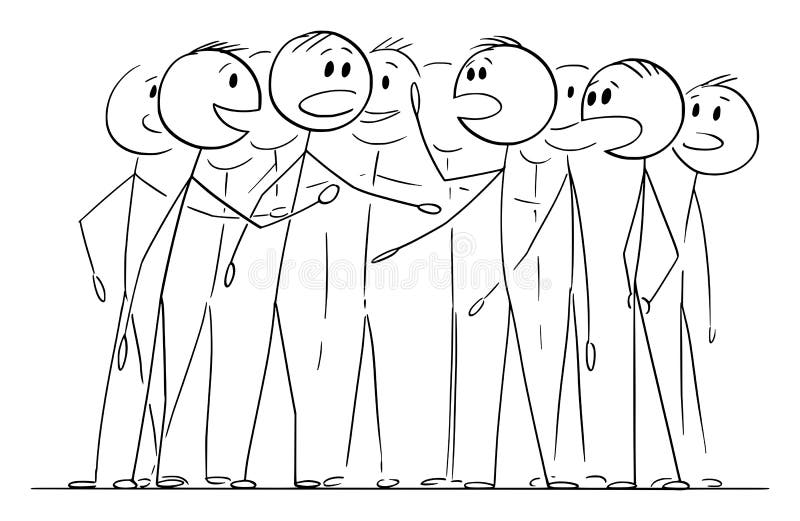 Stick People Talking Stock Illustrations – 1,928 Stick People Talking ...