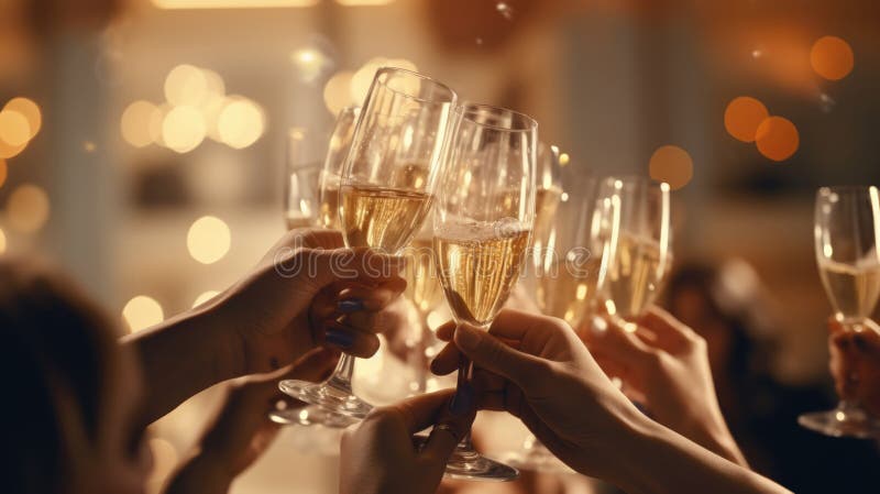 People Toasting Restaurant Stock Illustrations – 369 People Toasting ...