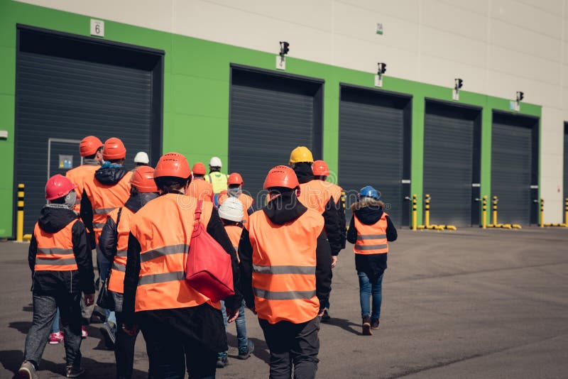 Group of People Visiting Work Place Editorial Photo - Image of person ...
