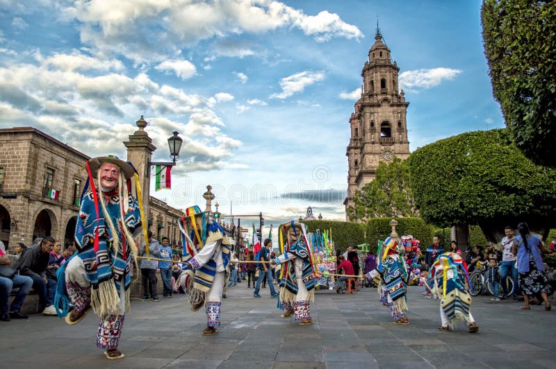 Group Of Performers Dancing Near Trees Picture. Image: 109917768