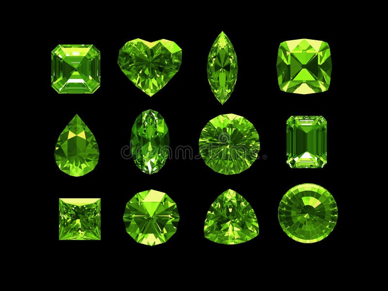 Green Peridot Gem Stone, Apple Green Crystal, Gems And Mineral Crystal ...